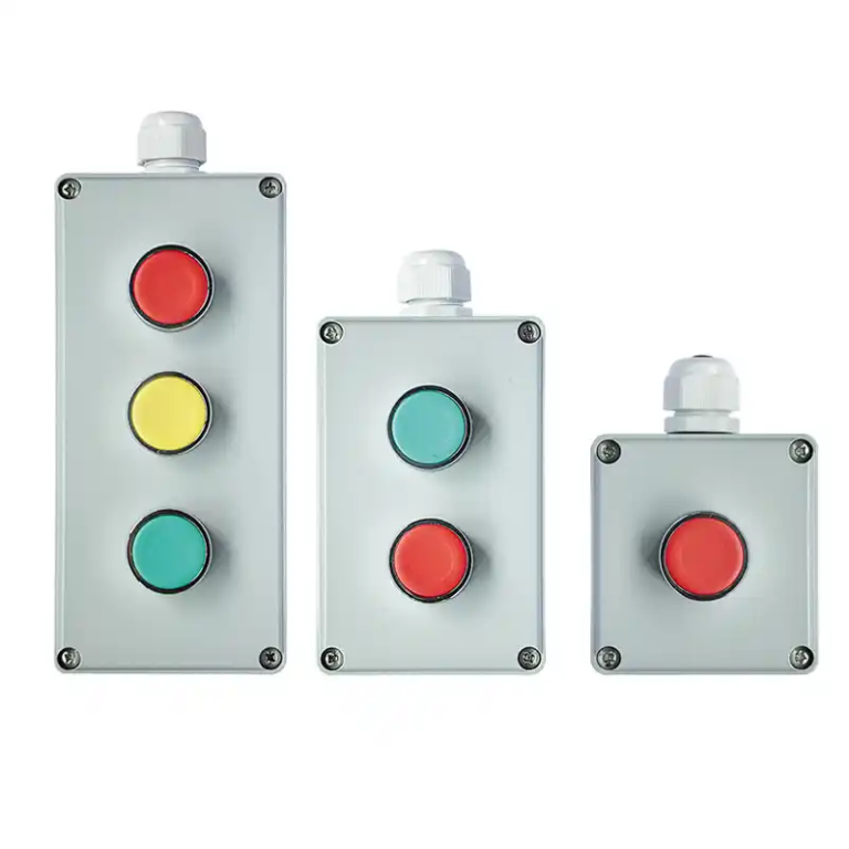 What is a mechanical button?