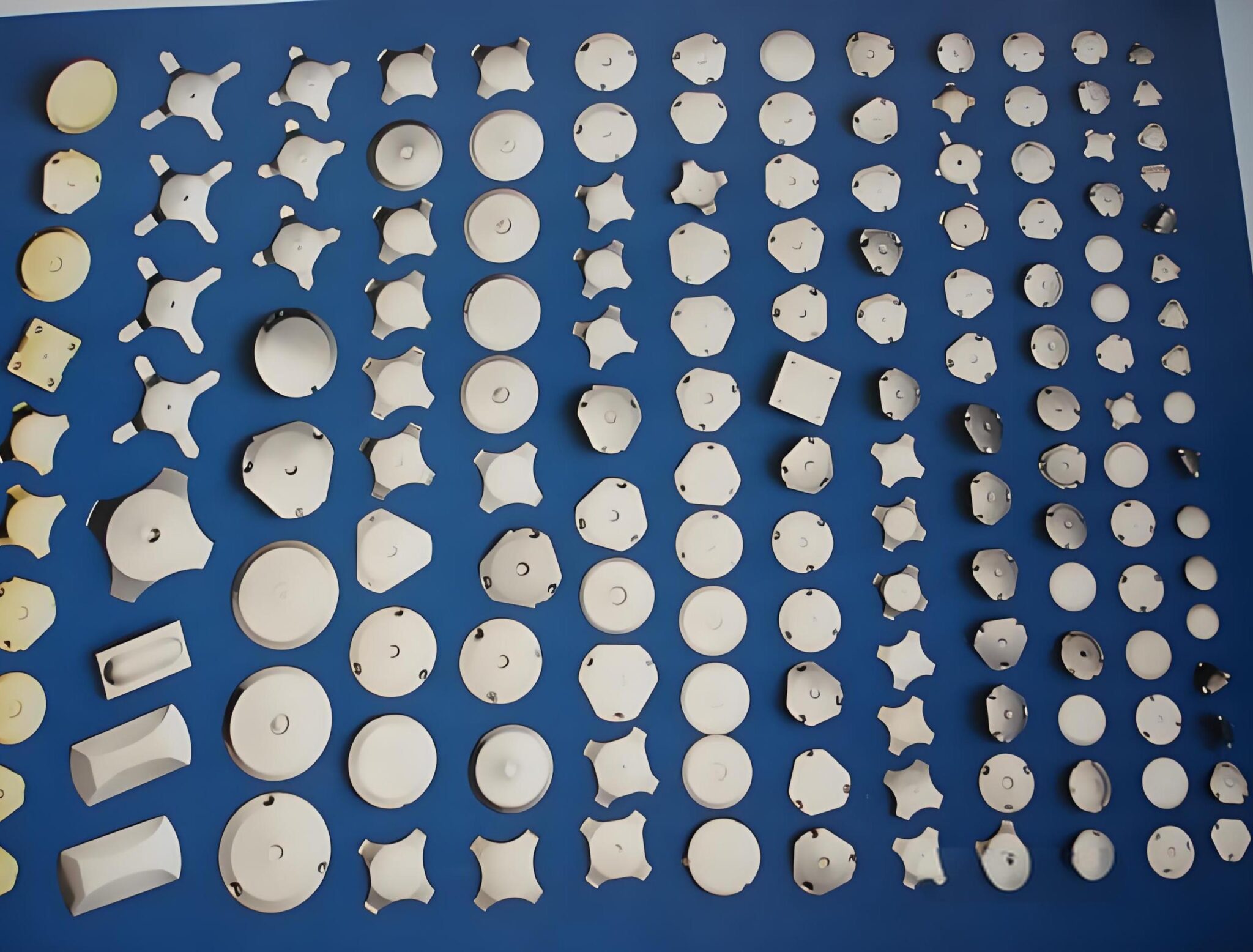 How to fabricate a small circular metal dome?