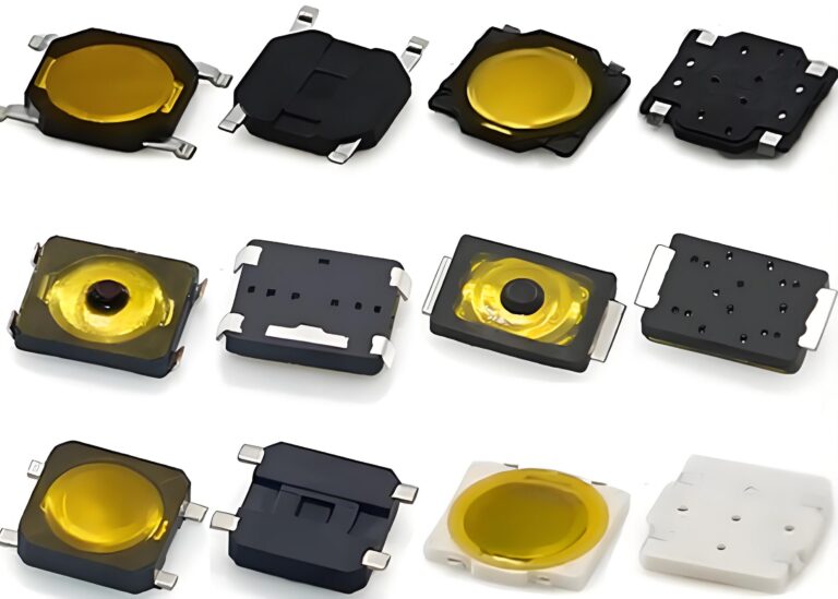 What is an oblong snap dome tactile switch? Metal dome