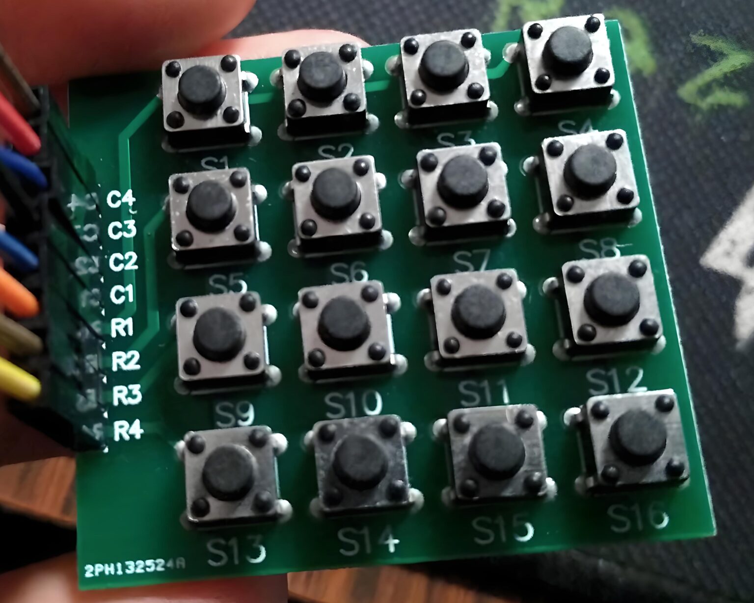 What is a circuit board push button switch?