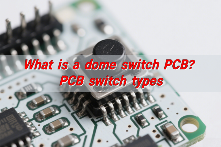 What is a dome switch PCB? PCB switch types