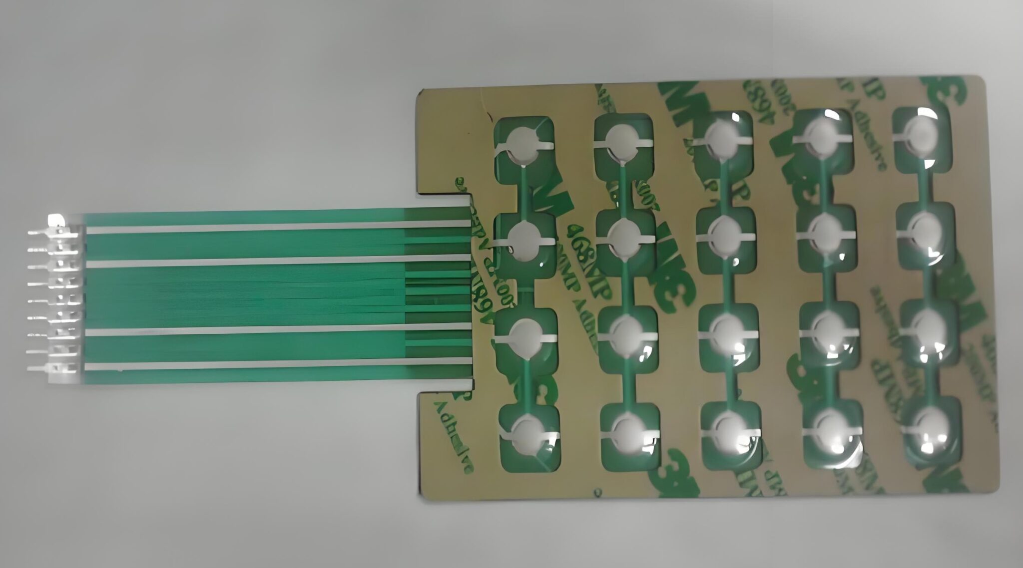 What is a double metal dome array?