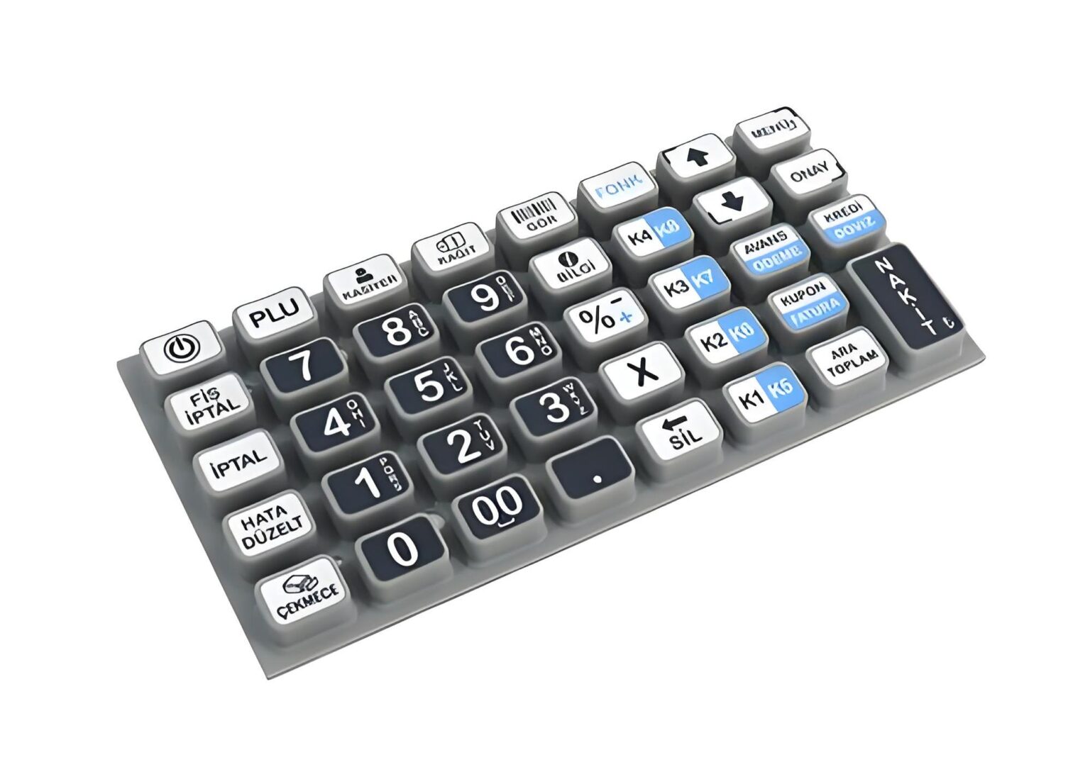 What are silicone dome switches? Rubber dome switches