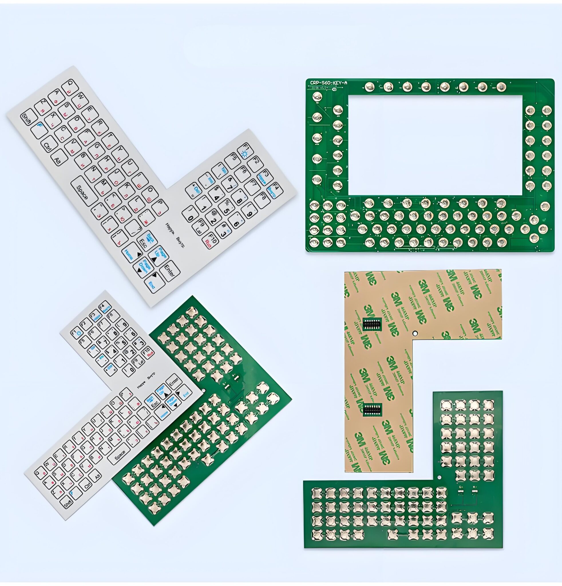 What are the circuit board switch types? PCB switch keyboard