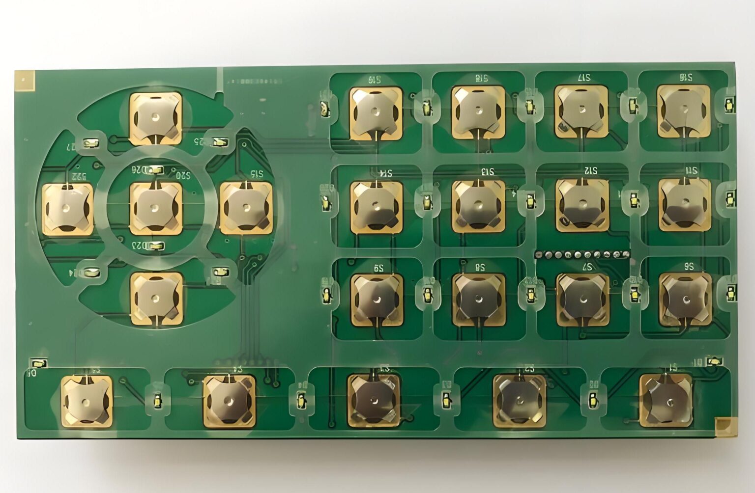 Metal dome membrane switch, Dome switch keyboard