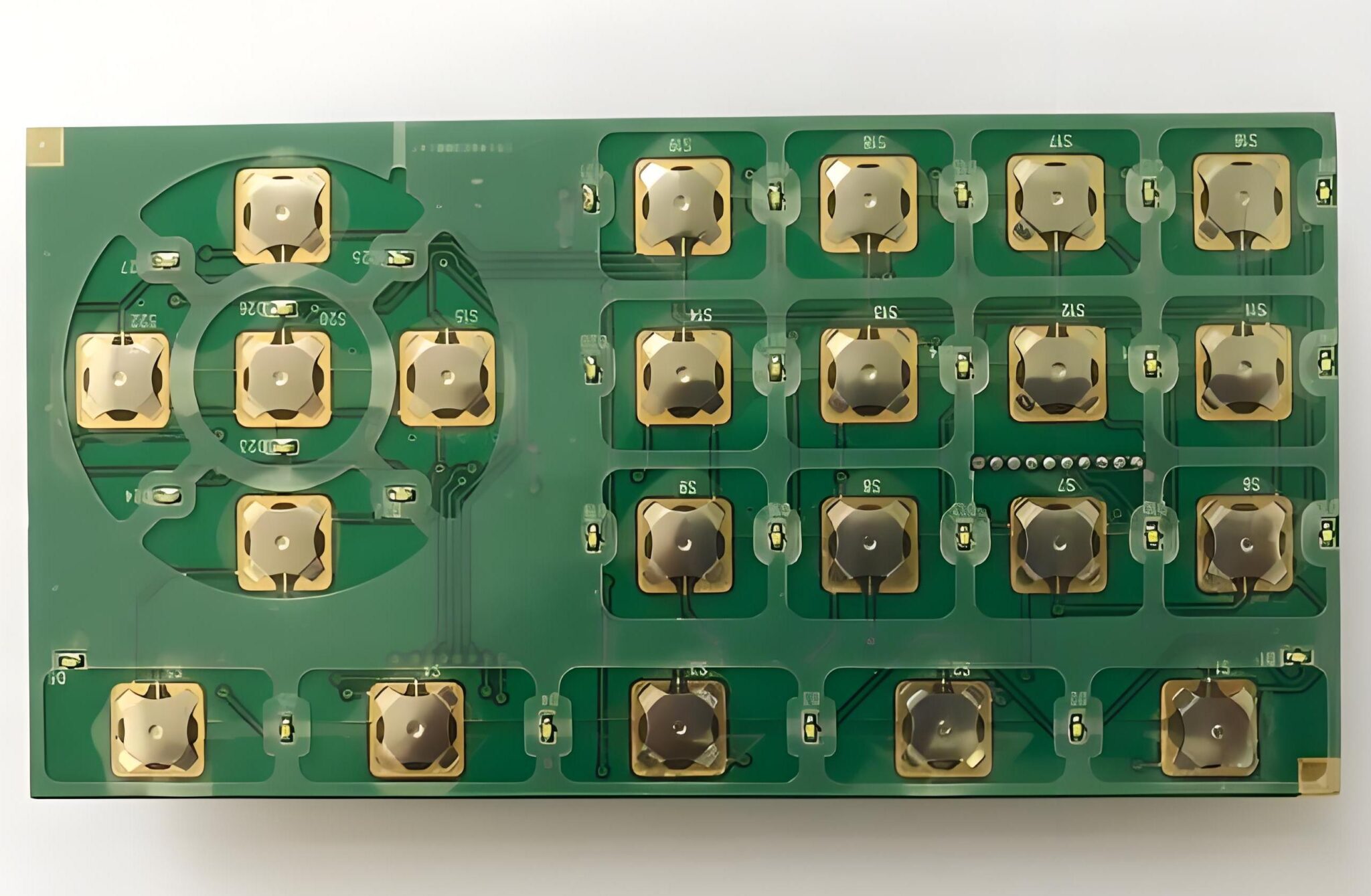 Metal dome membrane switch, Dome switch keyboard