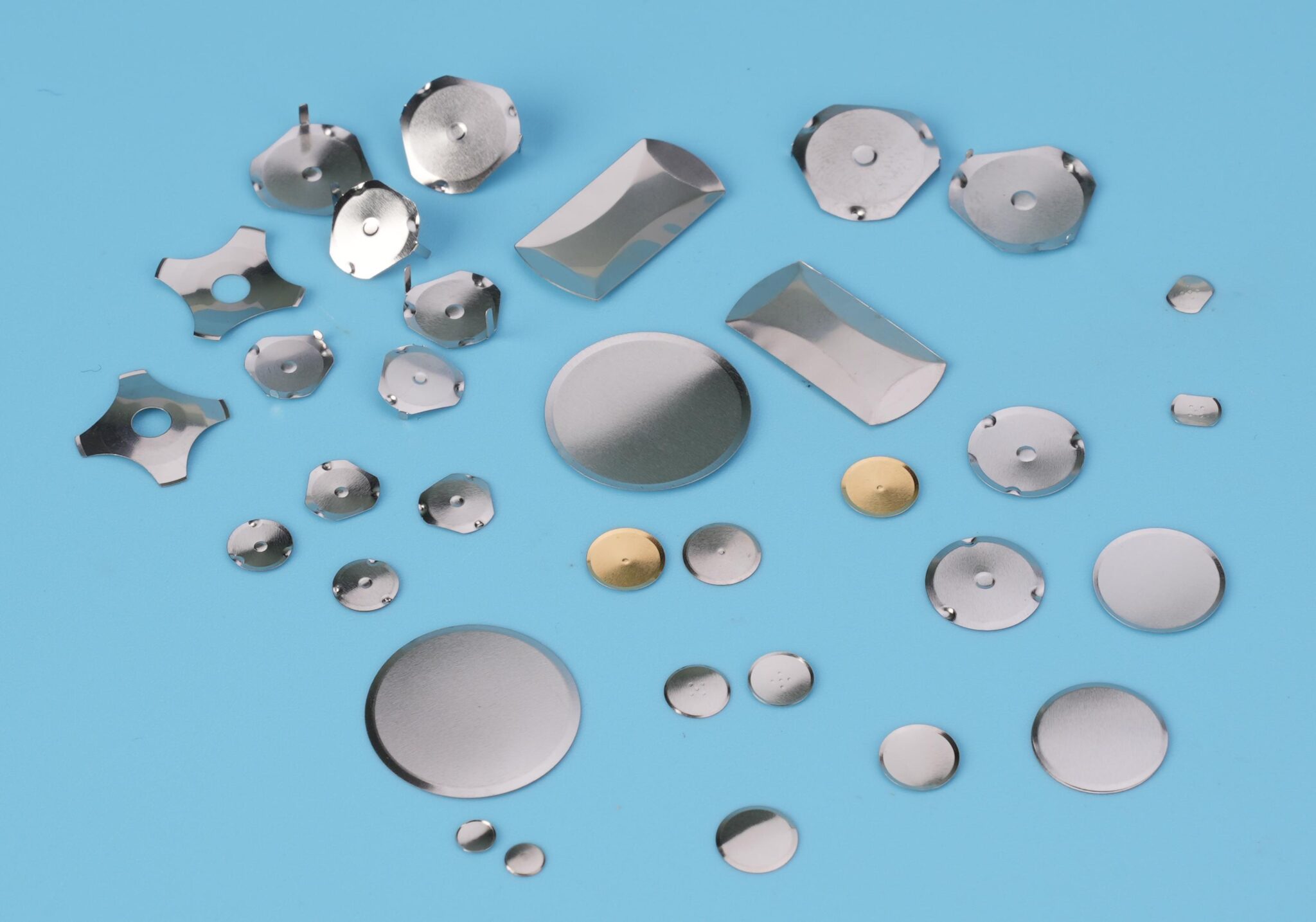 What are the different metal dome shapes?