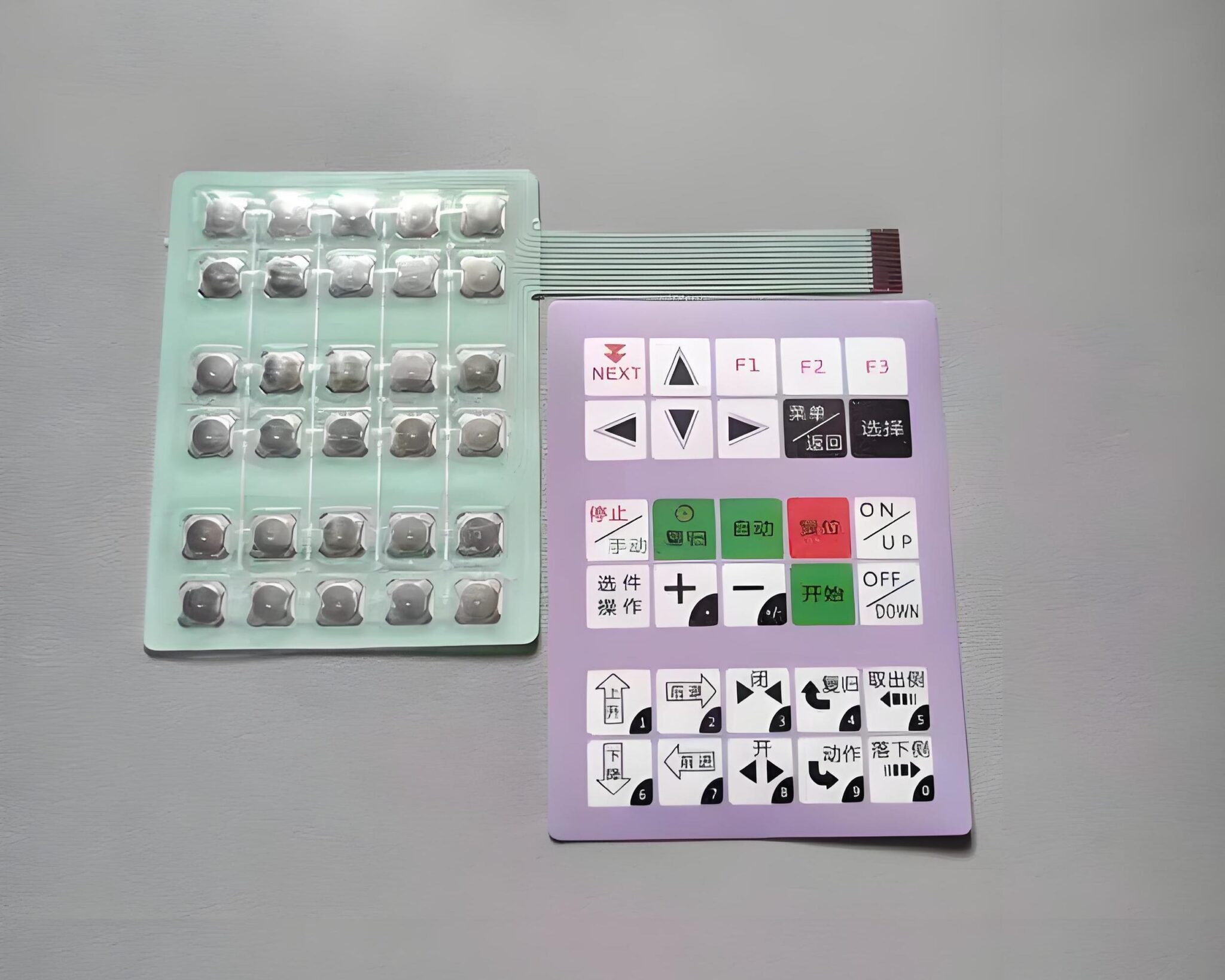 China metal dome membrane switch, Custom dome switch