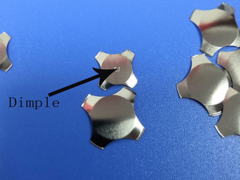 Metal Domes With the Dimple and Without Dimple