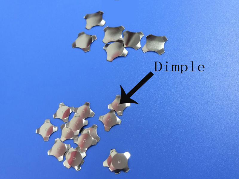 Metal Domes With the Dimple and Without Dimple